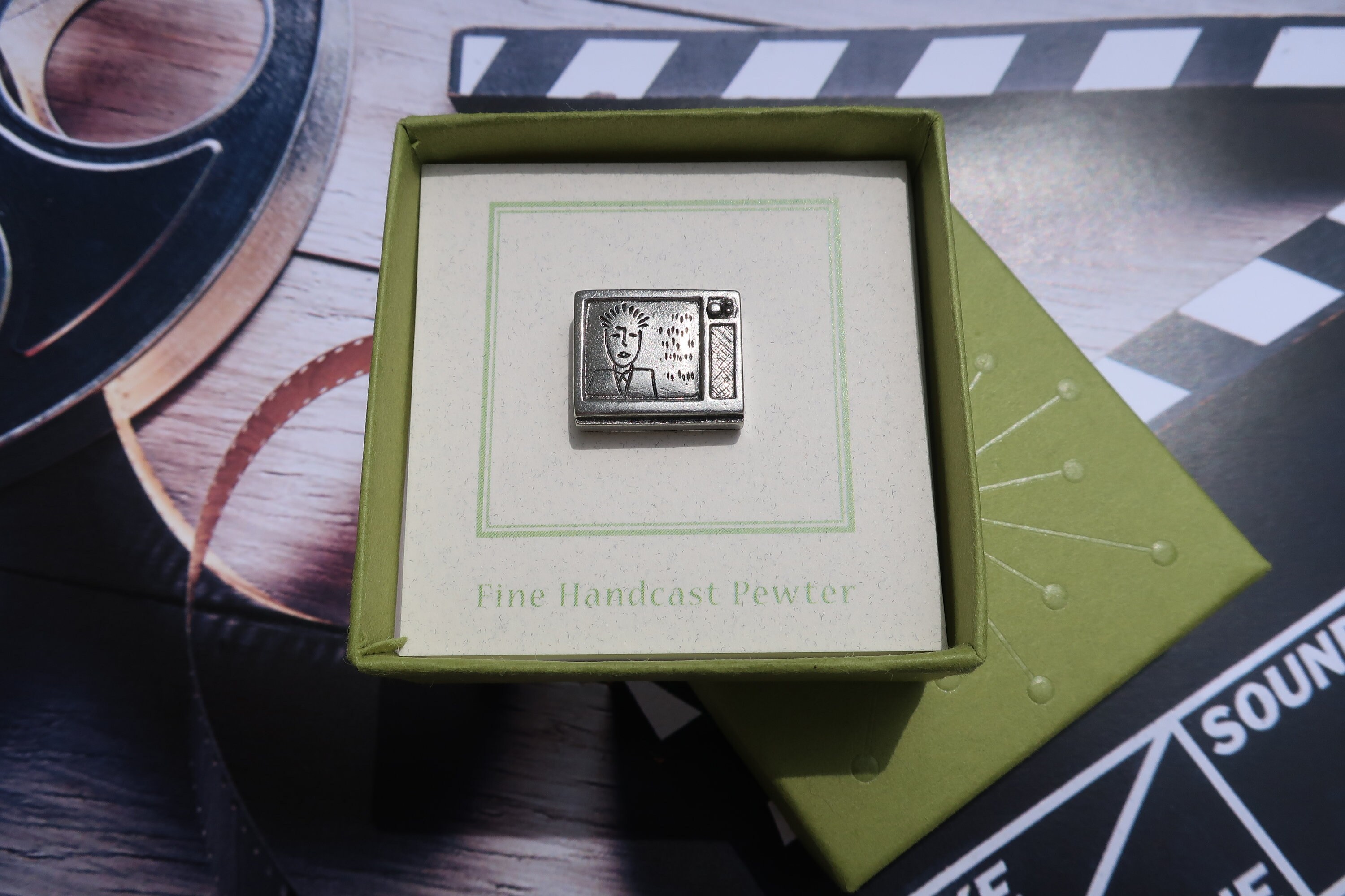 T.V. Talking Head Lapel Pin CC184 Television TV News - Etsy