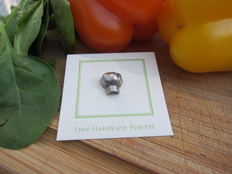 Chef's Hat Lapel Pin - CC194- Culinary and Kitchen Pin and Gifts - Etsy