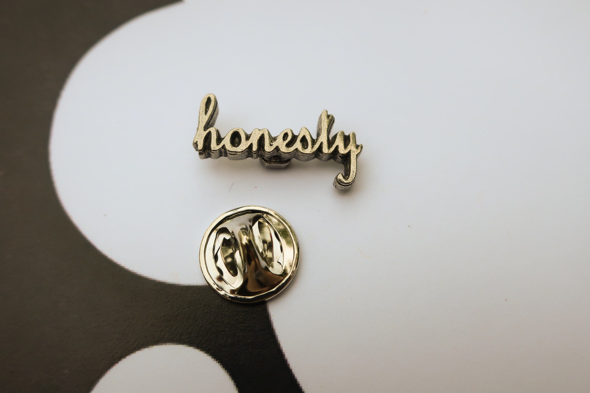 Honesty Lapel Pin CC396 Trustworthy Integrity Employee - Etsy