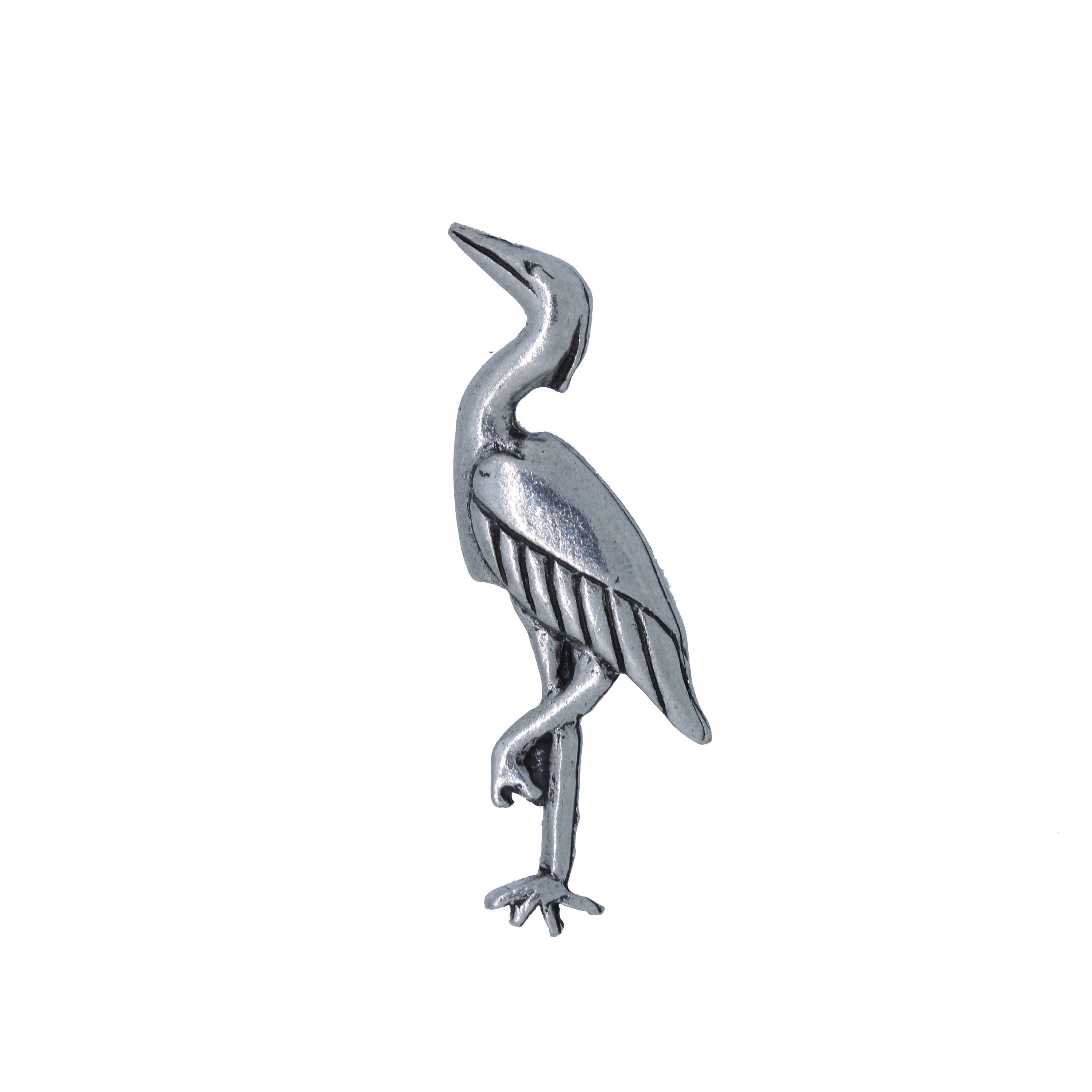 Heron Lapel Pin Cc474-freshwater Birds Coastal Birds - Etsy