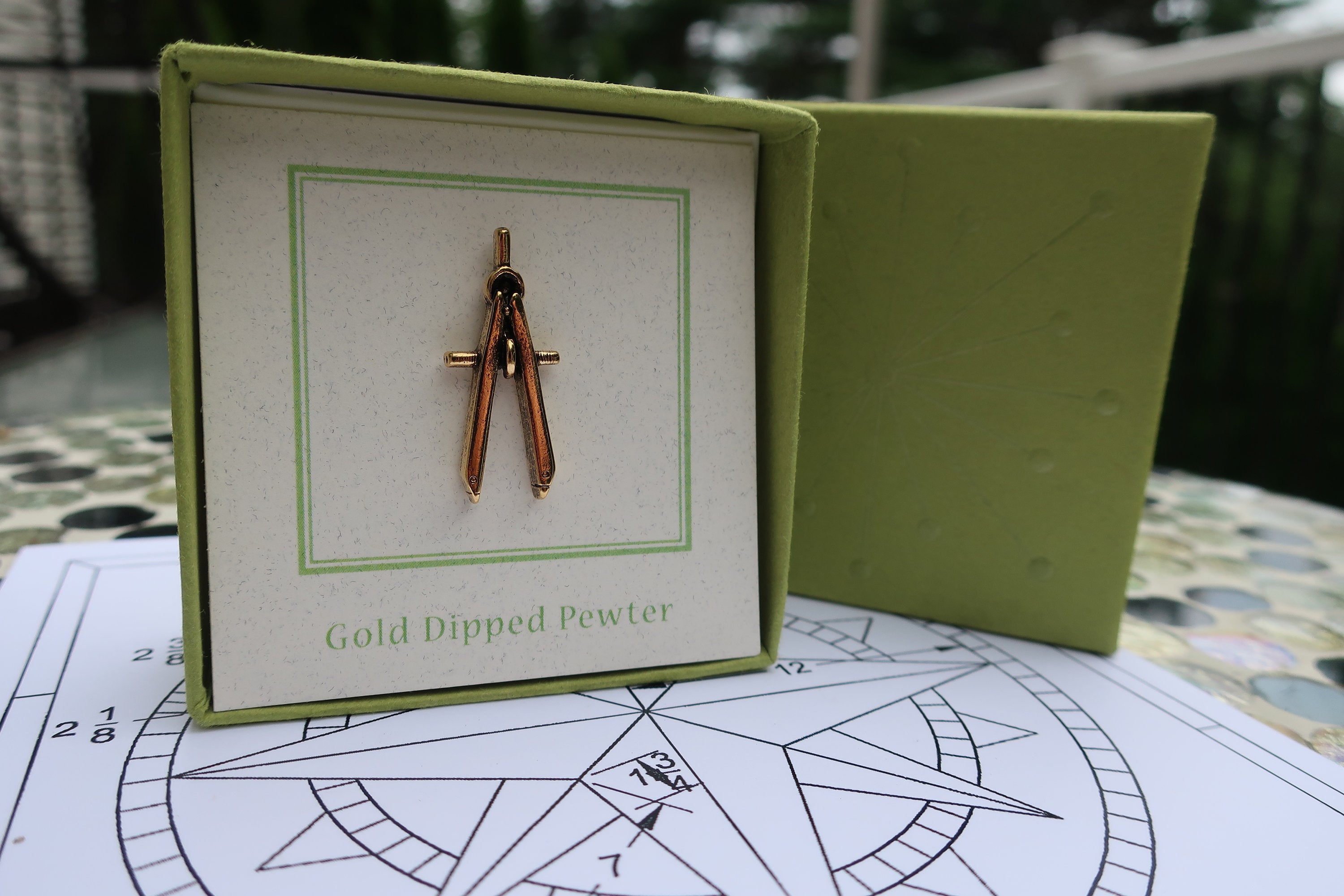 Gold Engineering Compass-cc581g Drawing Instrument Circles - Etsy