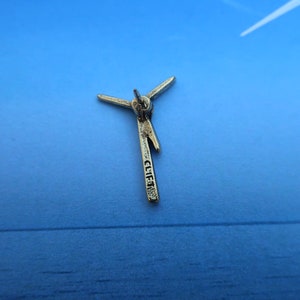 Wind Energy Gold Dipped Pewter Lapel Pin- CC456G- Wind Energy, Wind ...