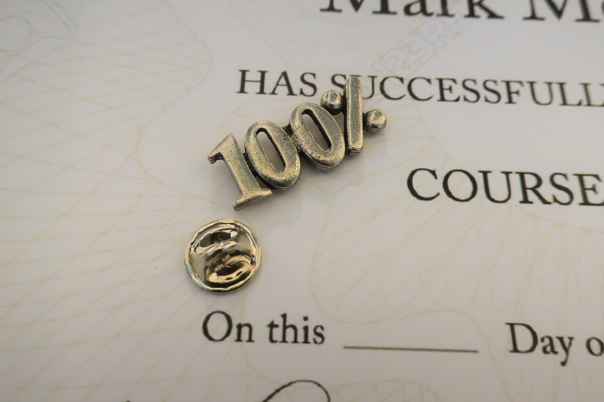 100% Lapel Pin CC566 Recognition and Award Pins | Etsy