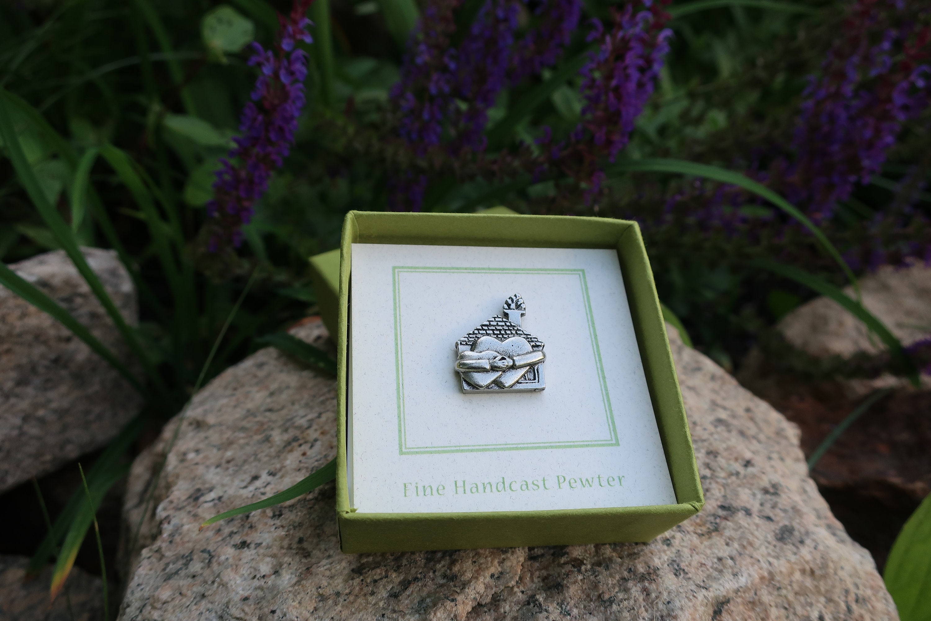 Home, Heart, Hands Lapel Pin - CC336- Home, House, and Compassionate ...