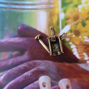 Watering Can Gold Dipped Pewter Lapel Pin- CC161G- Watering Can, Garden ...