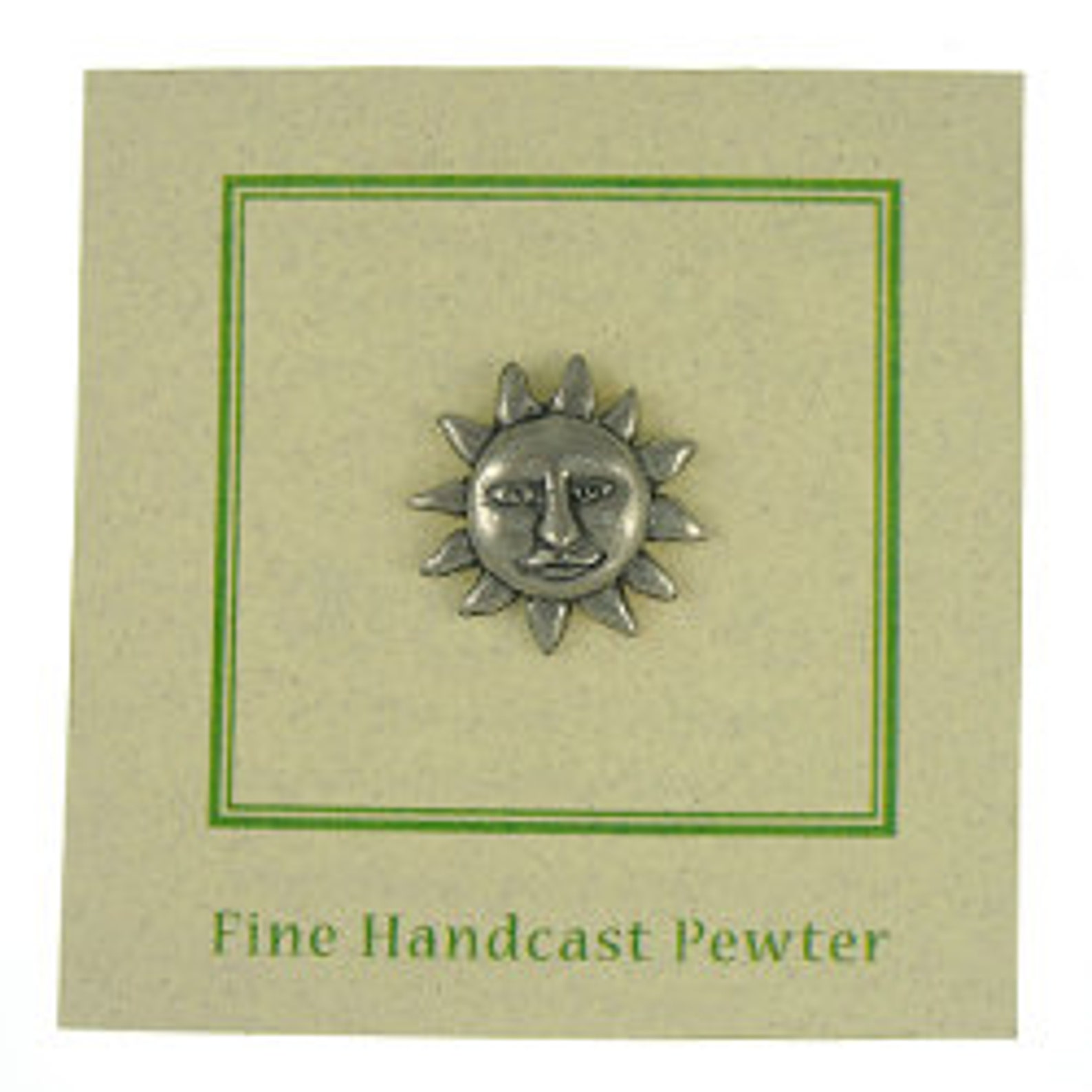 Sunface Lapel Pin CC393 Sun Solstice and Summer Pins - Etsy