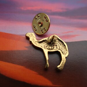 Gold Camel Lapel Pin- CC593G- Camel, Desert, Safari, and Zoo Animal ...
