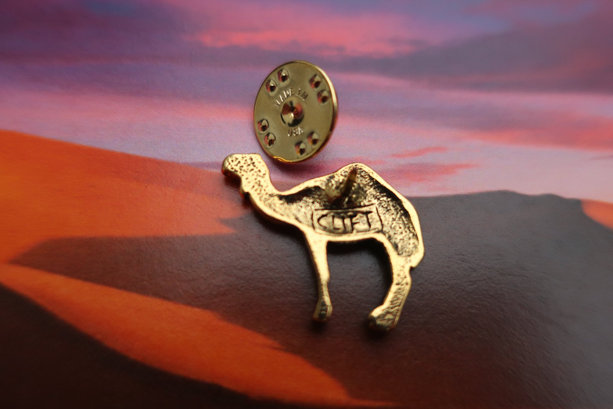 Gold Camel Lapel Pin CC593G Camel Desert Safari and Zoo - Etsy Denmark