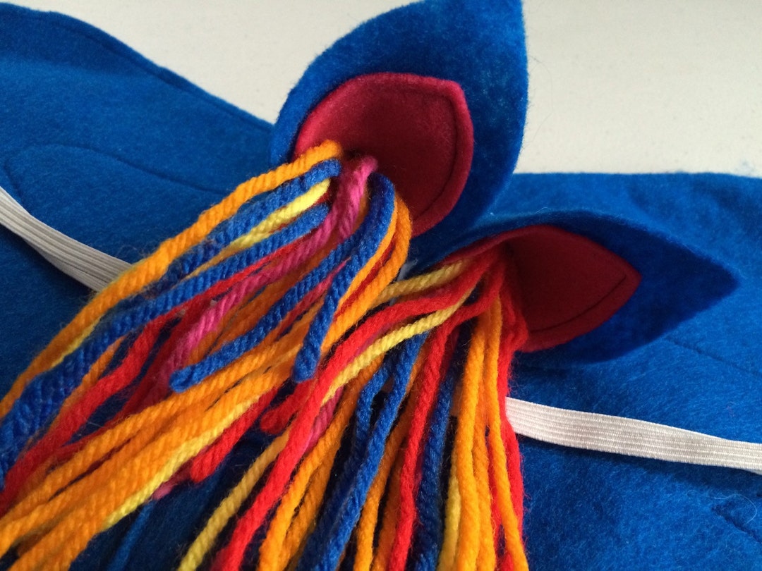 Made to Order-felt Pony Ears and Wings - Etsy