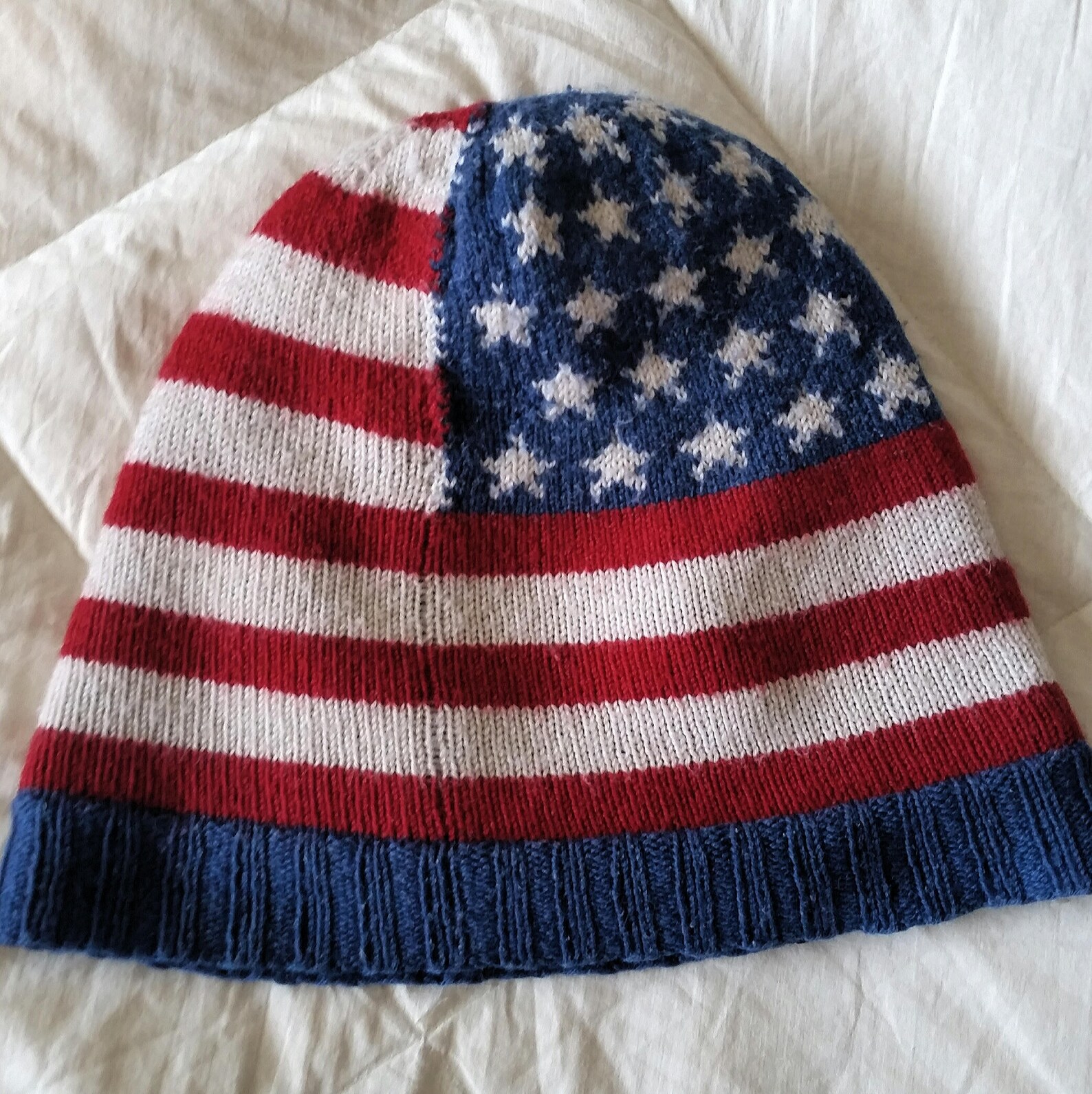 Fleece-lined Stars and Stripes Hat Pattern - Etsy