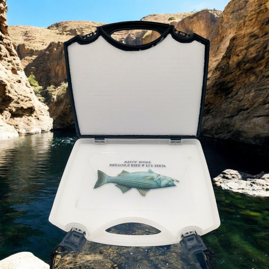 Colorized Tarpon Fly Box With Foam Liner and Snap Tight Lid - Etsy