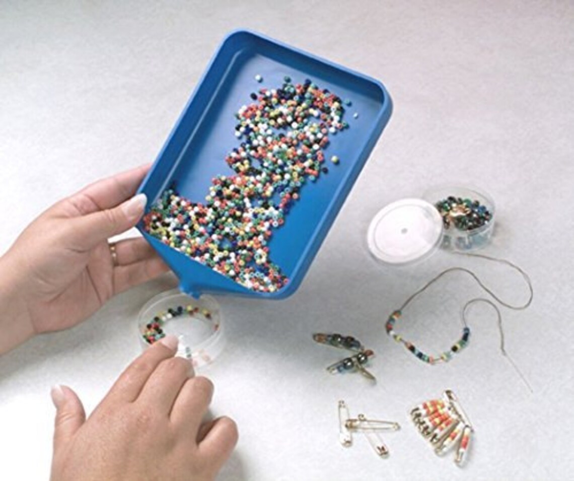 Tidy Tray Craft Tray for Controlling Glitter Seed Beads | Etsy