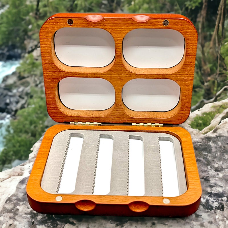 Wood Fly Boxes - Etsy