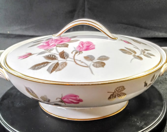 Rare Gorgeous Noritake 5475 Pattern Covered Vegetable Bowl Pristine ...