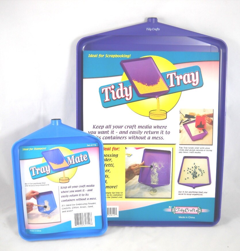 Tidy Crafts Tidy Tray Combo 6 by 8-Inch and 10 by 14-Inch | Etsy