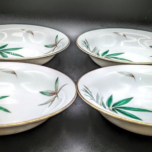 Vintage Noritake CANTON BAMBOO Pattern 5027 Set of 4 Fruit or Desert ...