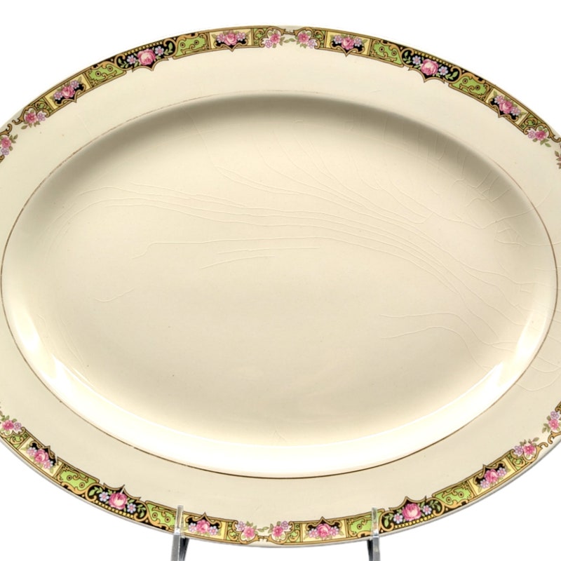 Edwin M Knowles Platter - Etsy