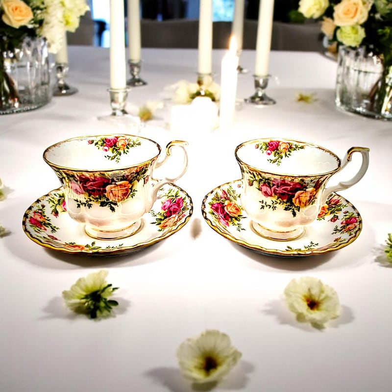 Royal Albert Tea Cup Gold - Etsy