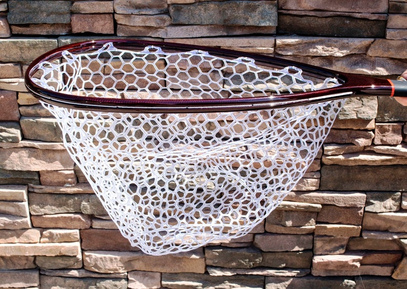 Fly Fishing Landing Net- Carbon Fiber Lightweight yet Strong With ...