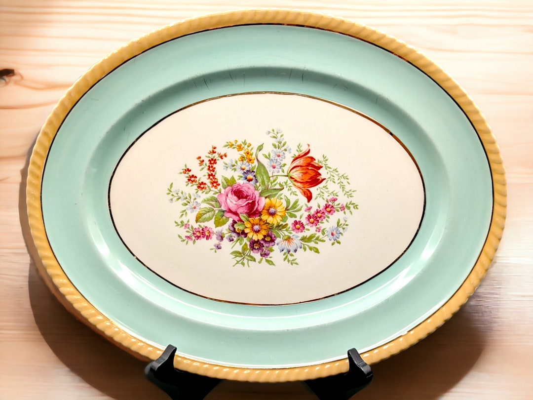 Antique Serving Platter Old English Yeovil by Johnson Brothers - Etsy