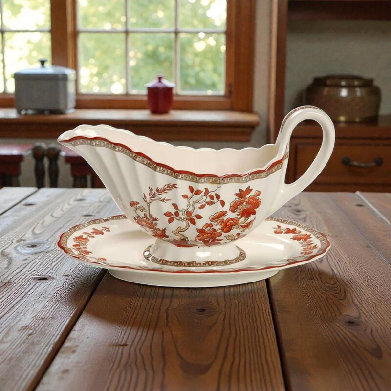 Vintage Spode Gravy Boat - Etsy