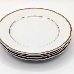 Baum Bros. Fine Bohemian China "princess" Pattern SET OF 4 Salad Plates ...