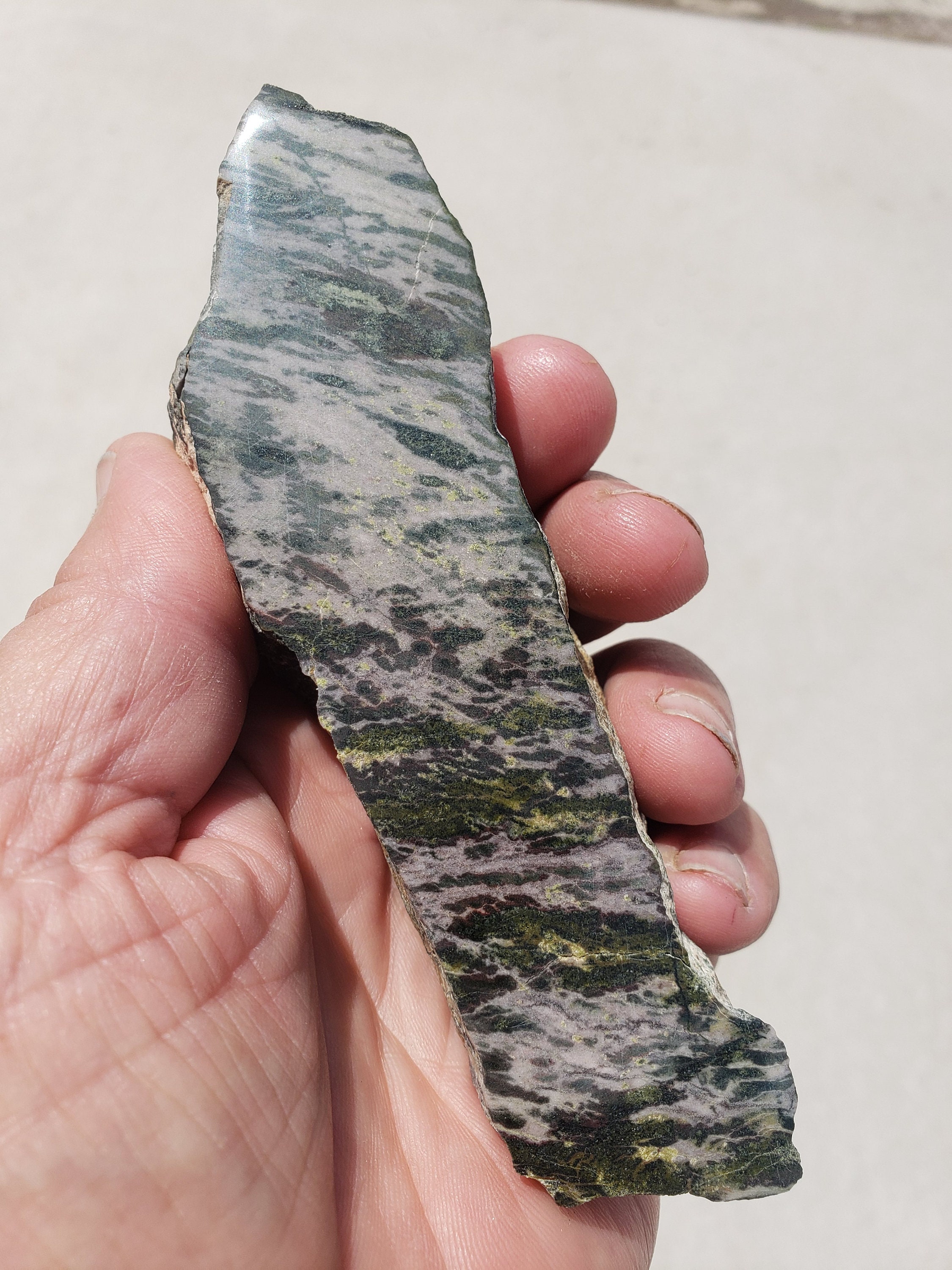 Green Banded Rhyolite Polished Specimen GBRPS1 | Etsy