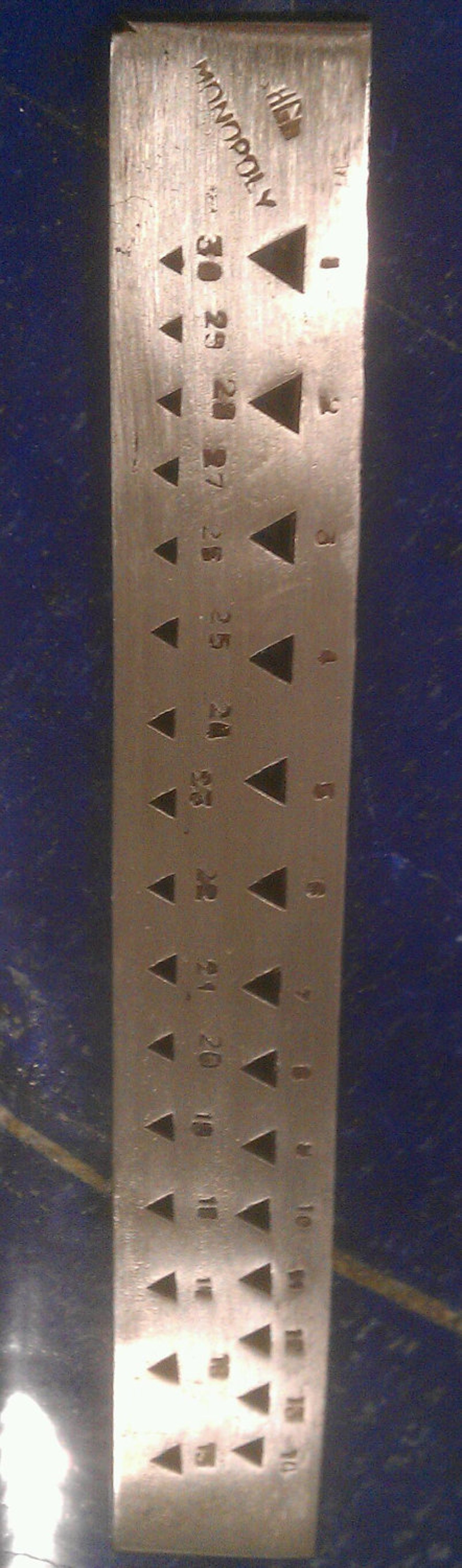 Draw Plate - Triangle Shape - Etsy