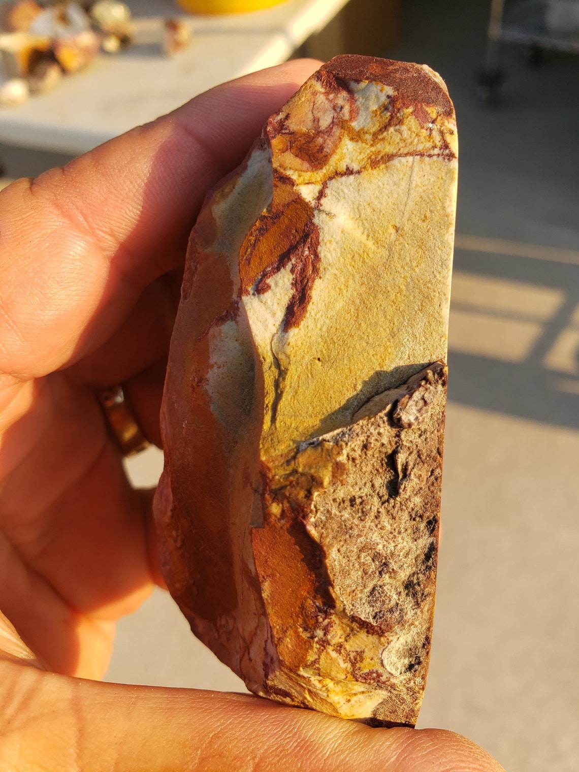 Desert Fire Jasper Polished Specimen DFJPS2 | Etsy