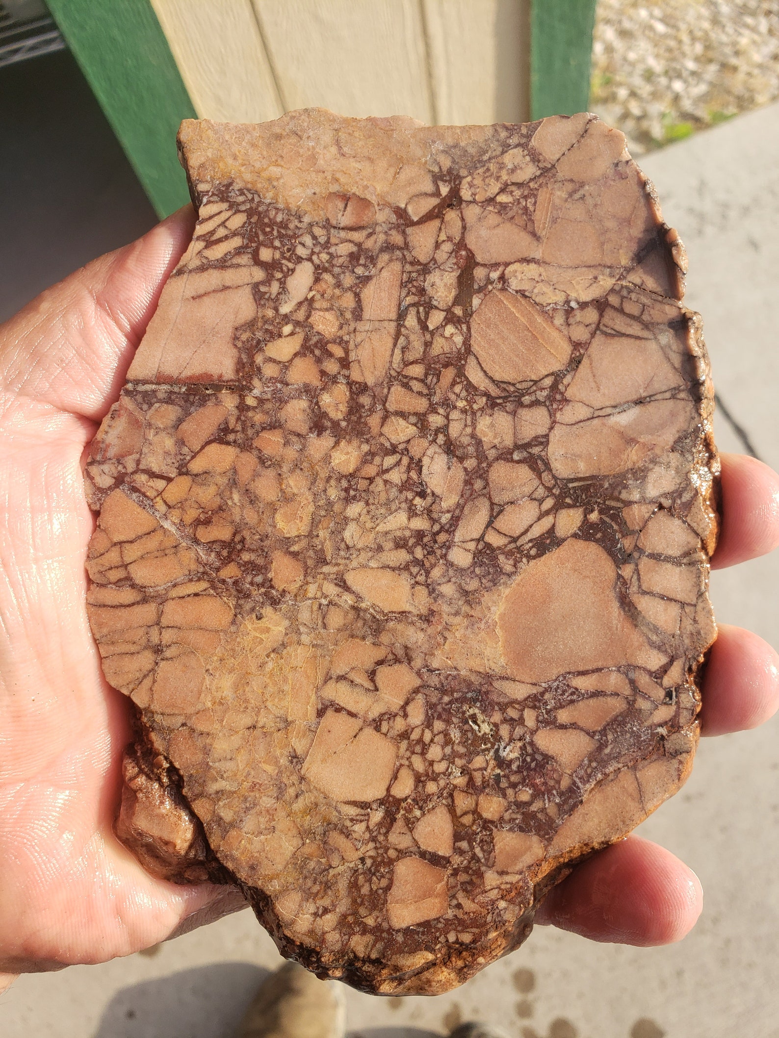 Quartz Breccia Slab QBS1A | Etsy