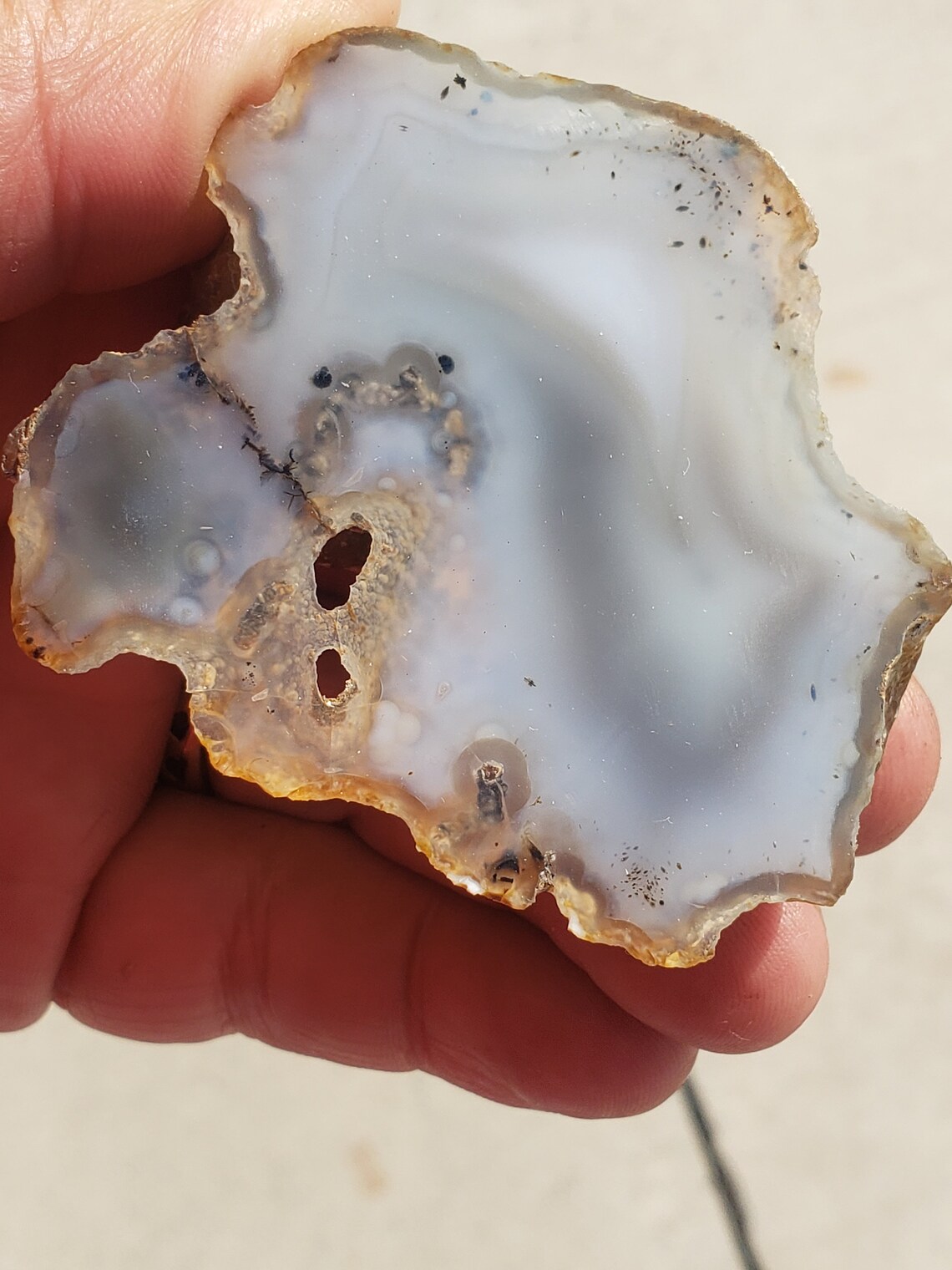 Montana Agate Polished Specimen MAPS2 - Etsy UK