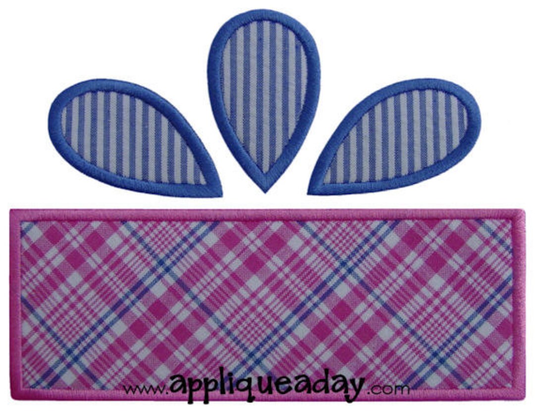 Gift Applique Design (machine Applique Embroidery Design) Instant ...