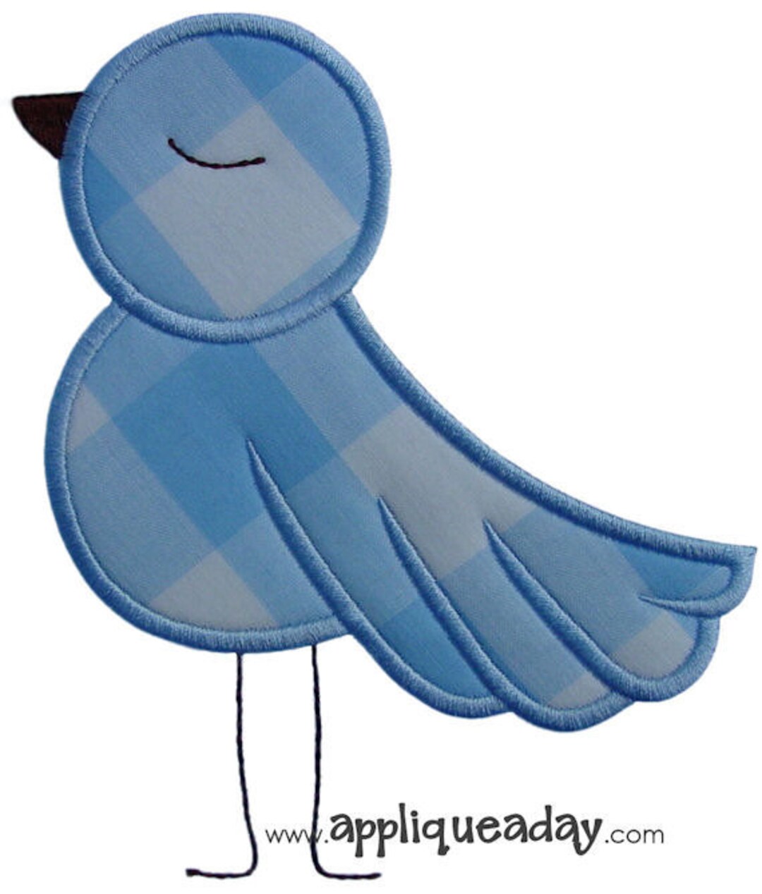 Bird Applique Design (machine Applique Embroidery Design) Instant ...