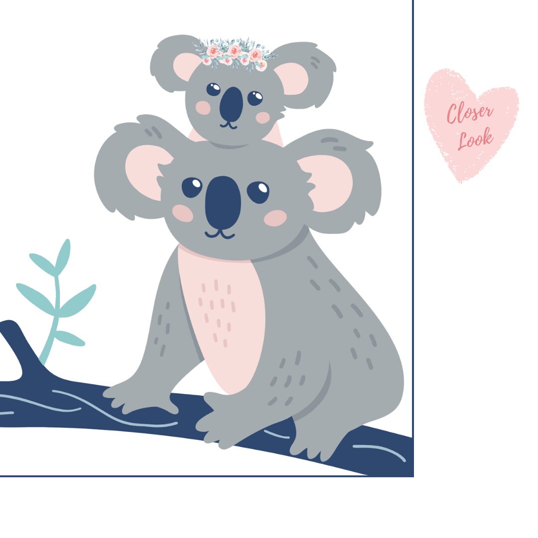 Koala Class Valentine's Day Card,valentine's Tags, Class Valentines for ...