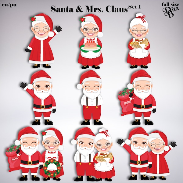 Mrs Santa Claus - Etsy
