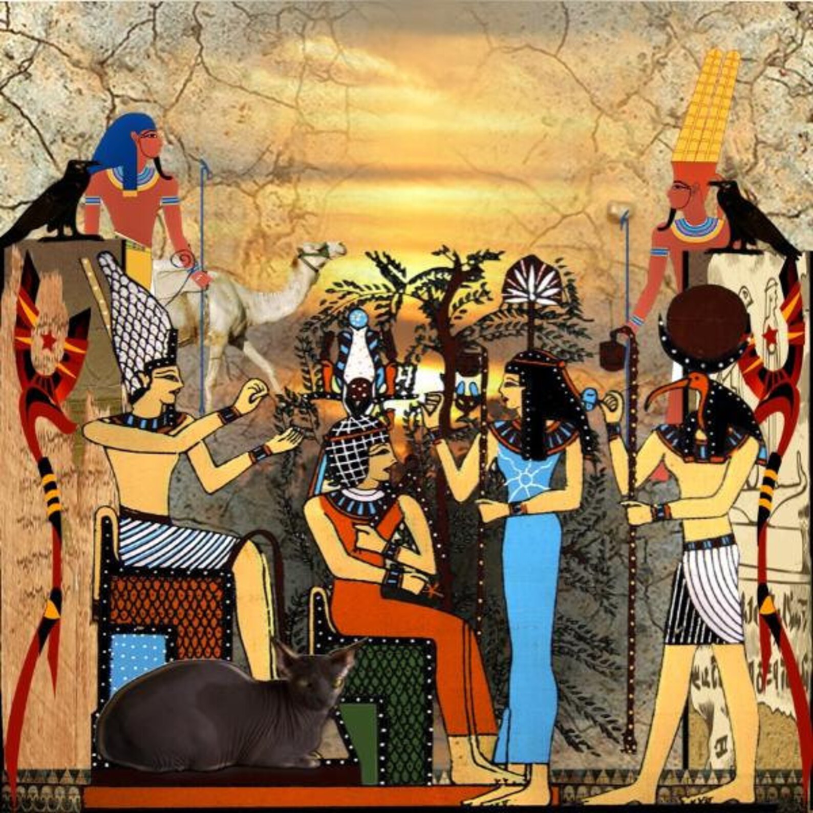 Egypt Digital Scrapbook Kit Jpg, Png - Etsy