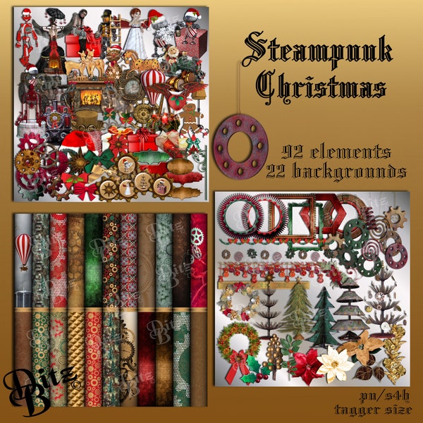 Steampunk Christmas - Etsy
