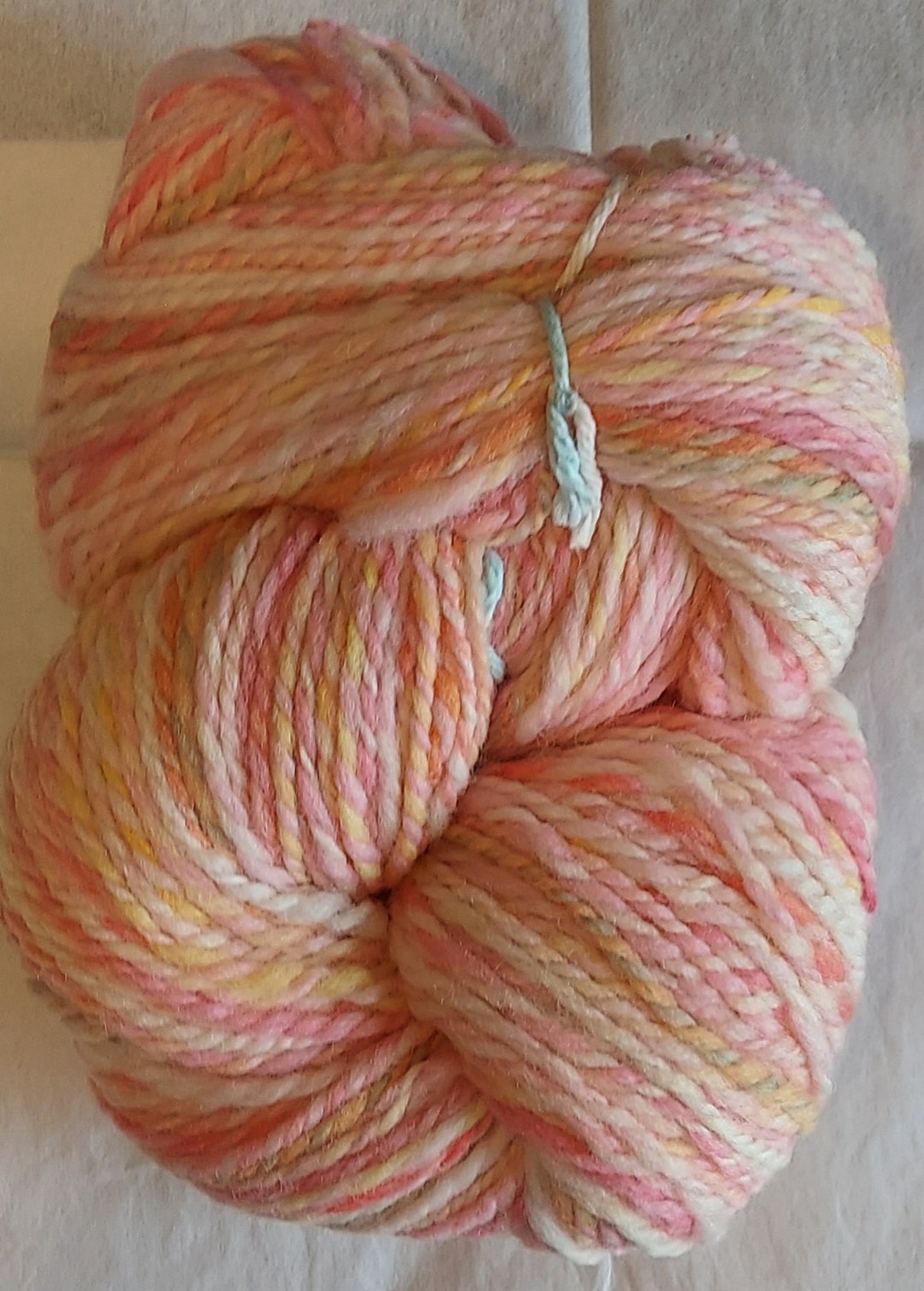 Pink Lemonade Handspun Polwarth Wool - Etsy