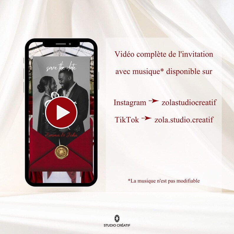 Personalized Prestige Invitation & Save the Date Video & Digital ...