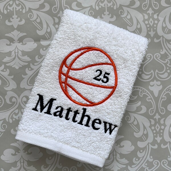 Basketball Towel - Etsy