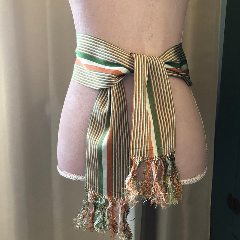 Orange Sash - Etsy