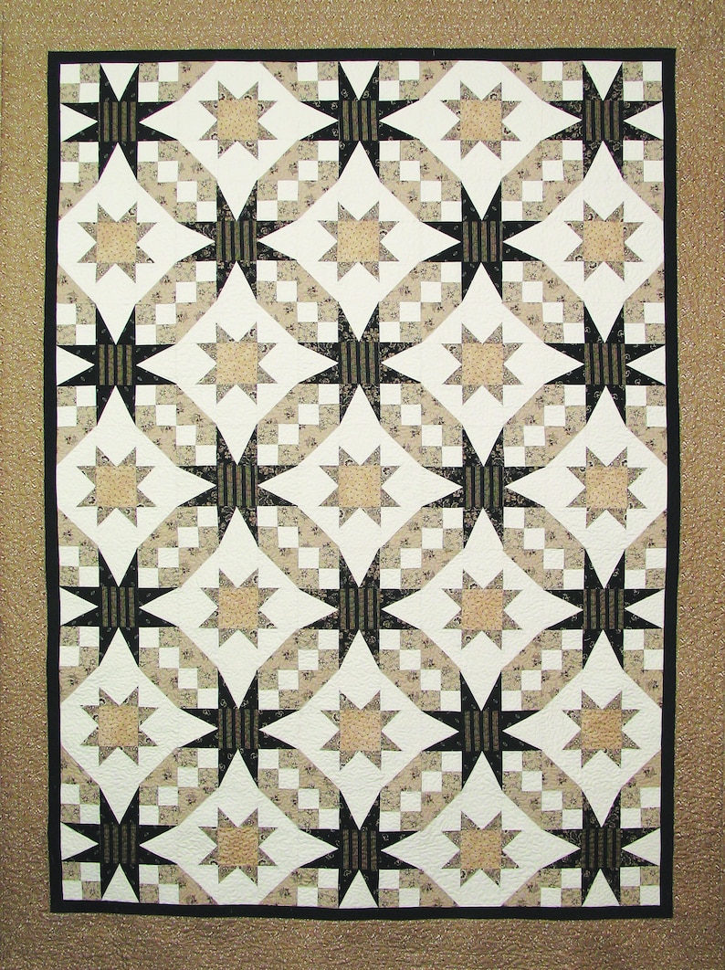 Starlight Waltz Digital Pattern Lap or Queen Size - Etsy