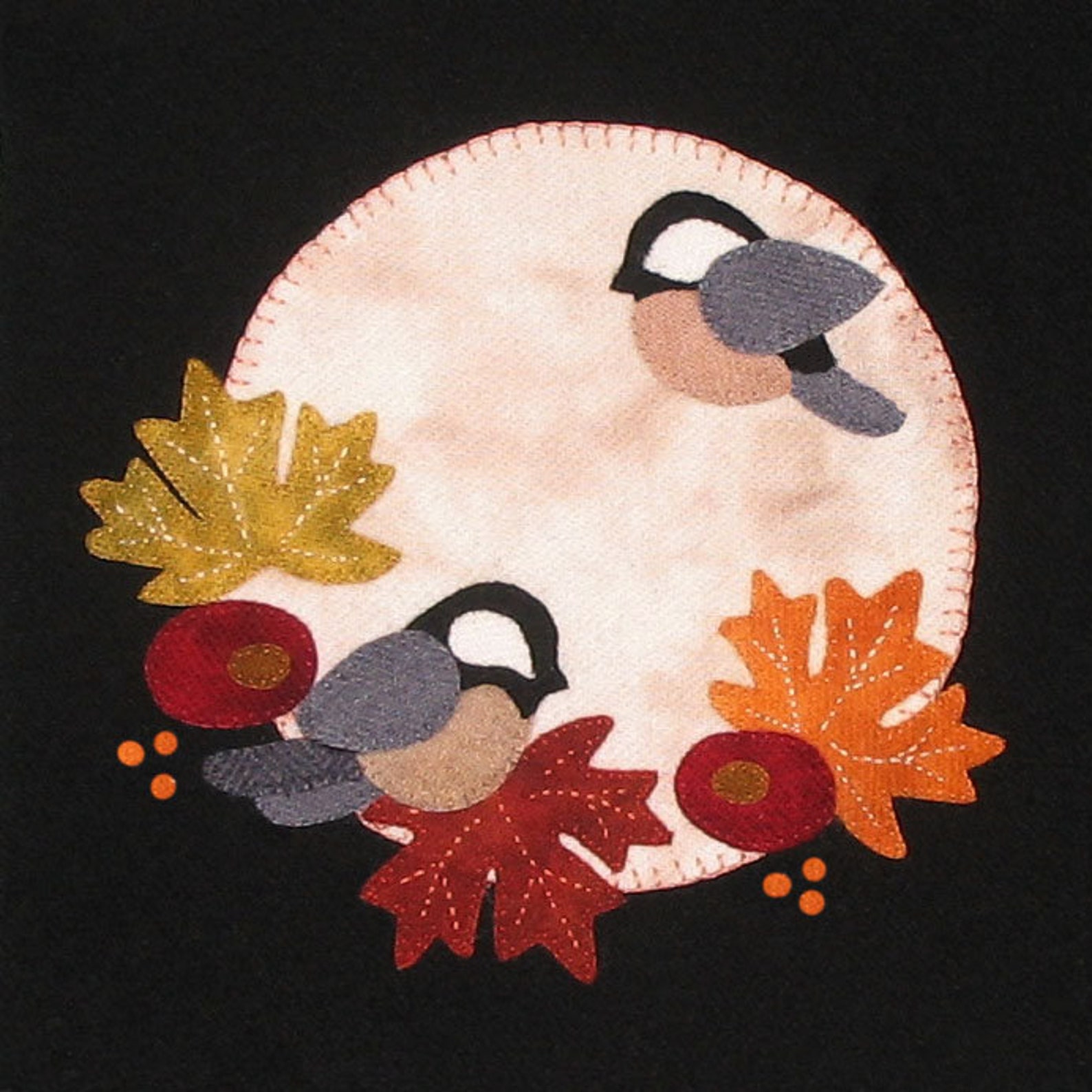 Autumn Chickadee Digital Pattern - Etsy