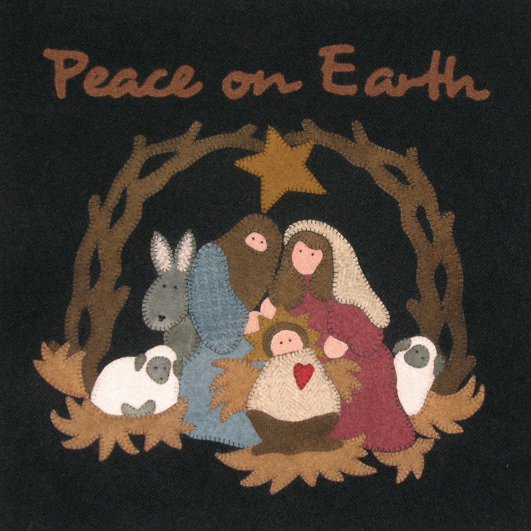 Peace on Earth Pattern - Etsy