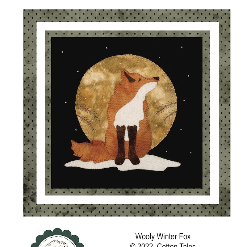 Fox Applique - Etsy