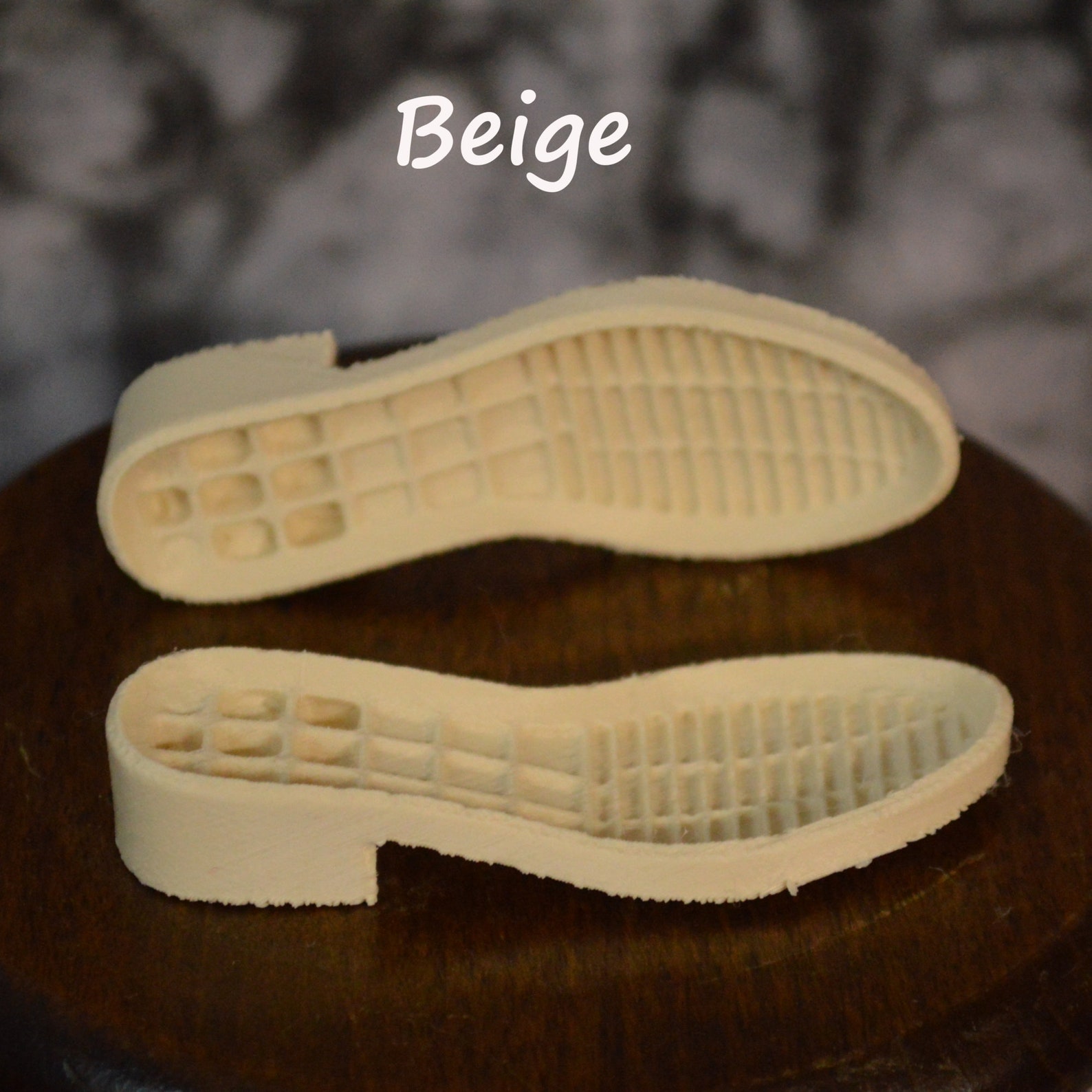 New Colors of Hard Plastic Shoe Bases/soles to Make Your Own Doll ...