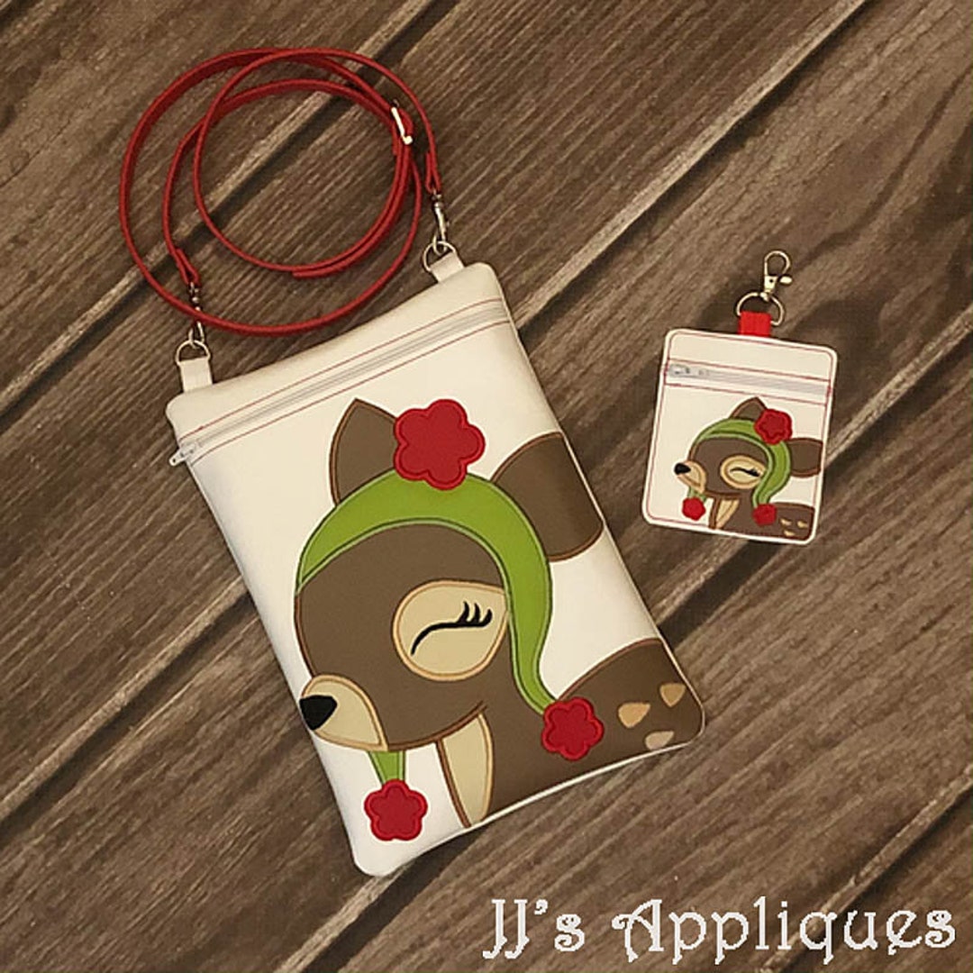 ITH Purse - Deer Purse - 8 Designs, 4 Sizes With 2 Finish Seam Styles ...