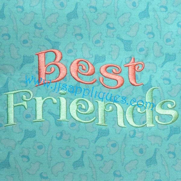 Friends Embroidery - Etsy