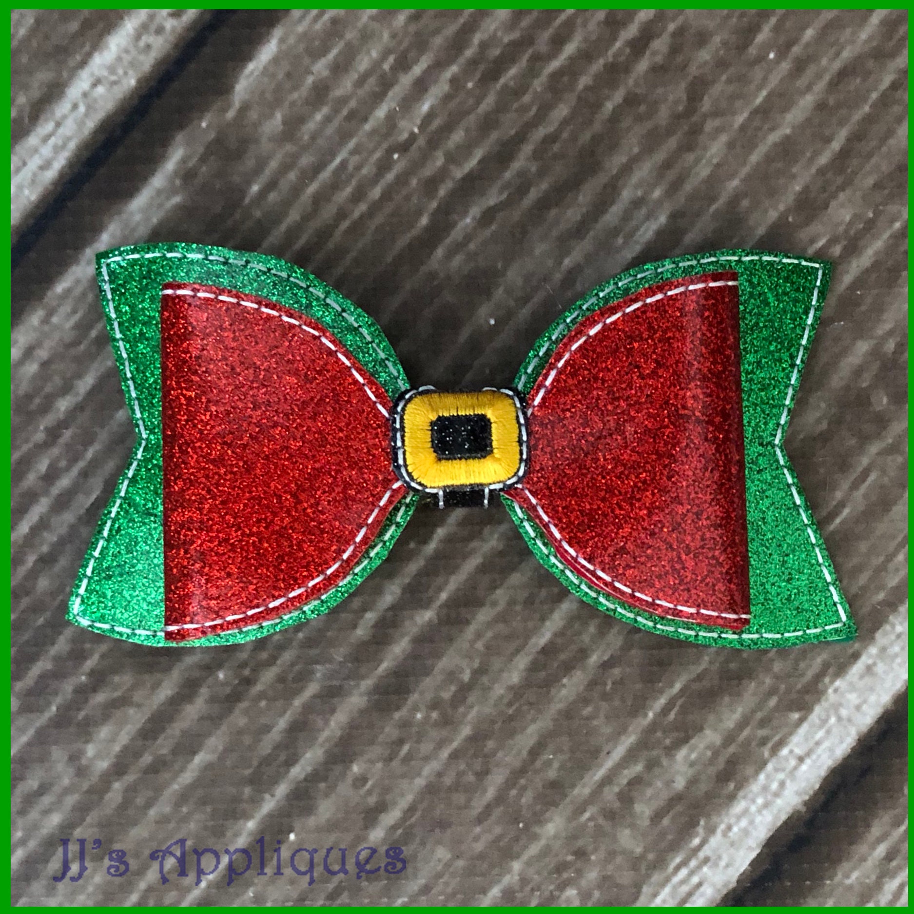 ITH Big Loop Bow With 2 Center Tie Options Embroidery Design - 2 Sizes ...