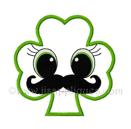 Instant Download St Patricks Day Design Shamrock With | Etsy